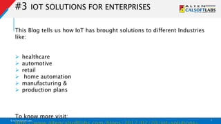 Top 10 IoT Blogs | PPTX