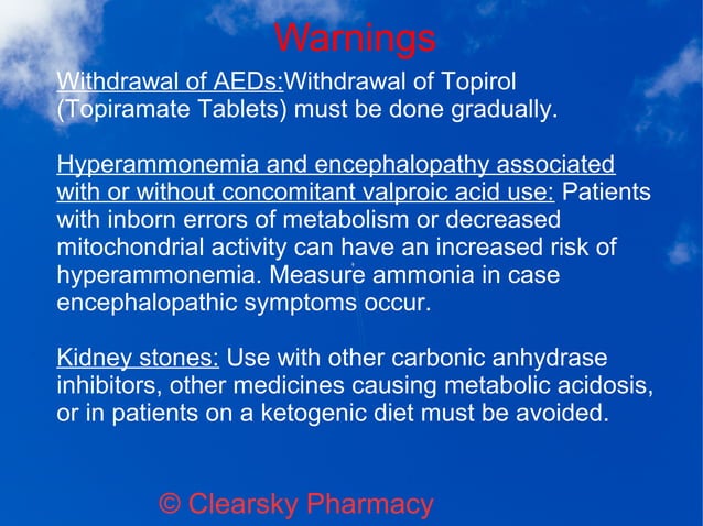 Topirol (Topiramate Tablets) | ODP