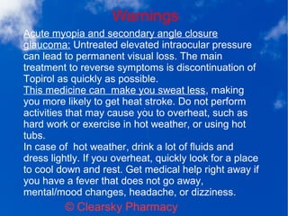 Topirol (Topiramate Tablets) | ODP