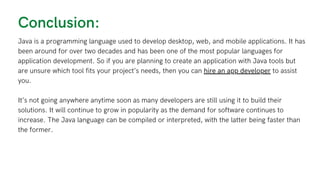 Top Java Development Tools To Use In 2023 | PDF