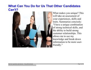 Top jcl interview questions and answers job interview tips | PPT