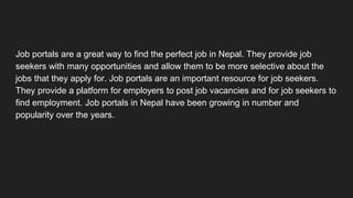 Top Job Portals In Nepal.pptx