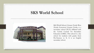 Top K -12 Schools in Greater Noida | PPT