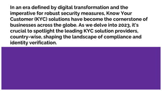 Top KYC Solutions 2023.pptx
