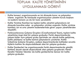 Toplam Kalite Yönetimi | PDF
