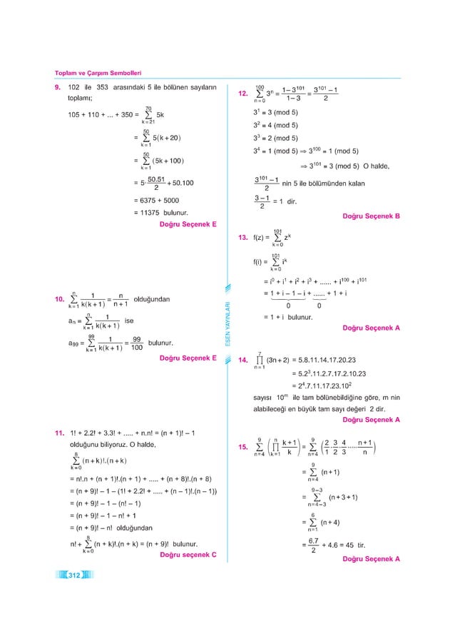 Toplamcarpimcikmis | PDF