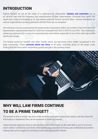 Top Law Firm Cyber Attacks Throughout History | PDF