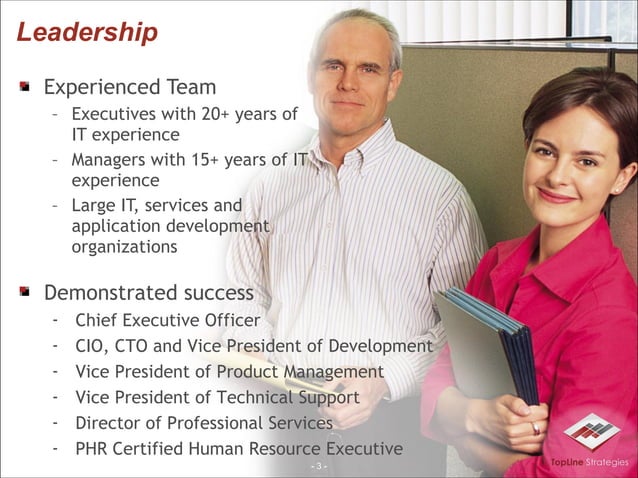 TopLine Strategies Overview | PPT