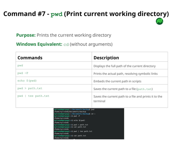 Top Linux 10 Commands for Windows Admins | PPT
