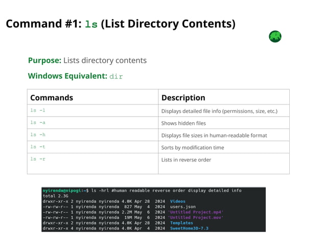 Top Linux 10 Commands for Windows Admins | PPT