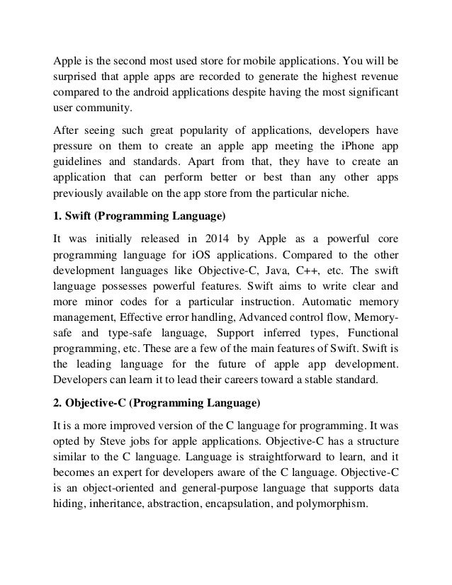 Top listed iPhone app development UK Tools to consider in 2022.pdf