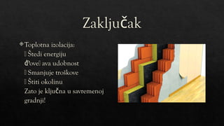 Toplotna izolacija.pptxffffffffffffffffffffffffffffffffff | PPTX