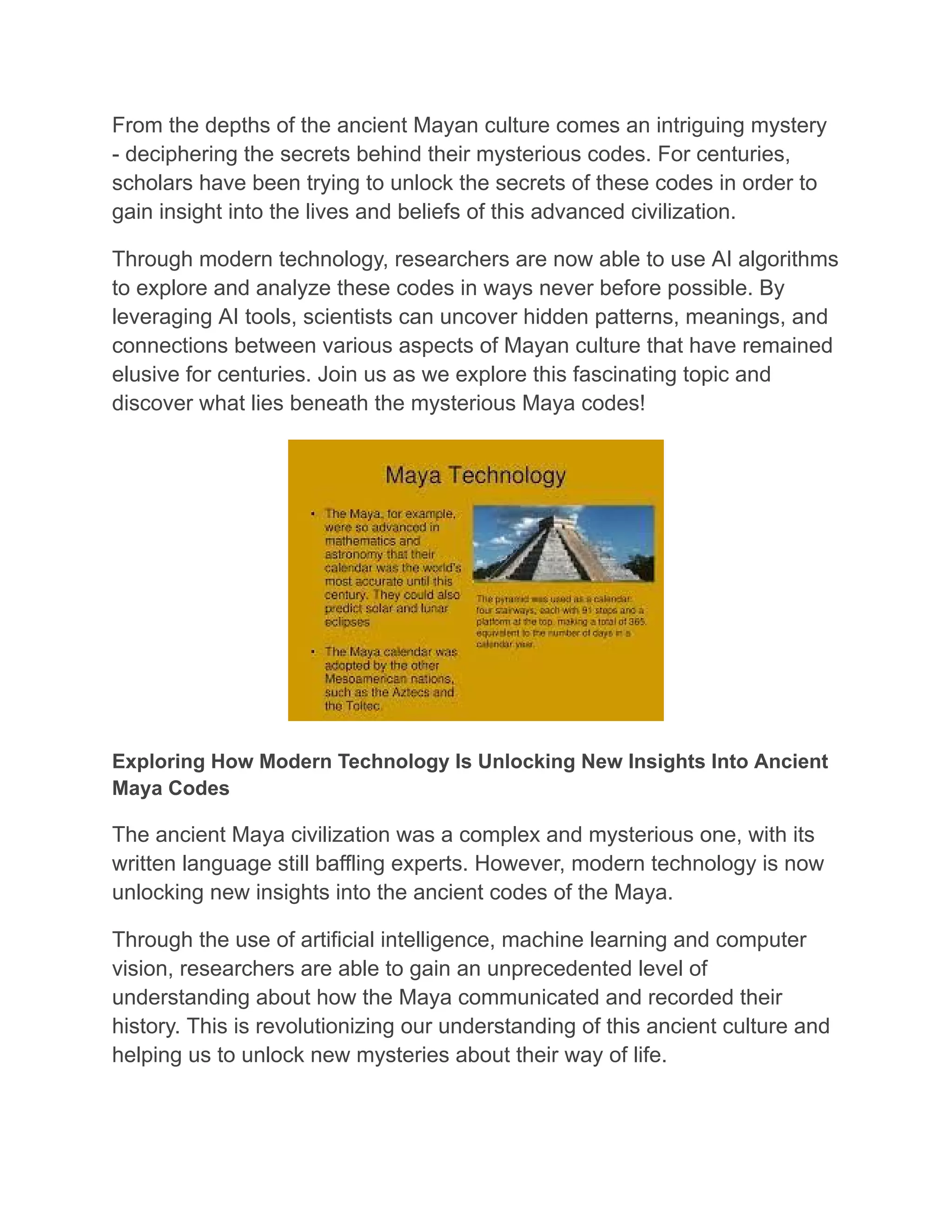 Top Maya Code. | PDF