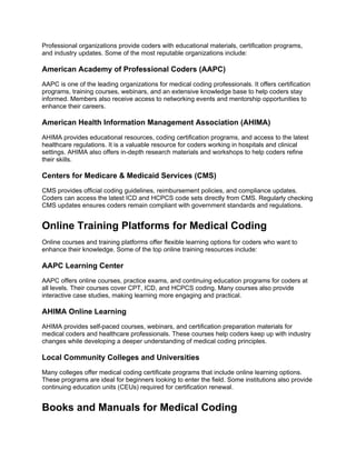 Top Medical Coding Resources for Continuous Learning.docx