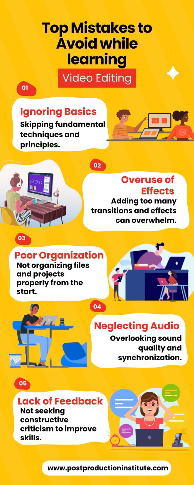 Top Mistakes to Avoid while learning Video Editing | PDF