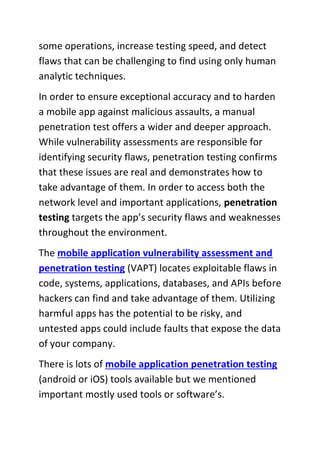 Top Mobile Application Penetration Testing Tools for Android and iOS.pdf