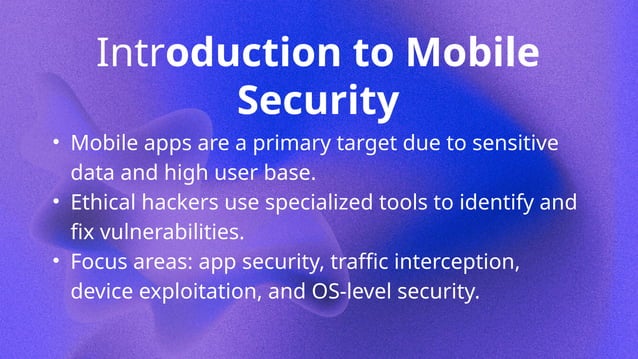 Top 10 Mobile Hacking Tools – 2025 Edition | PPTX