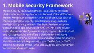 Top 10 Mobile Hacking Tools – 2025 Edition | PPTX
