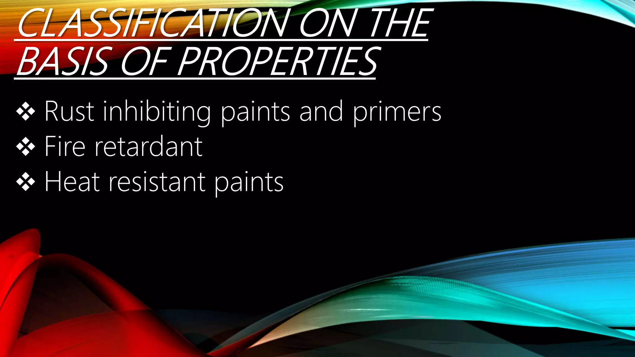 types of paints and uses | PPTX