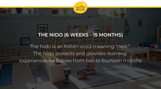 Top montessori nido classroom wattle montessori | PPT