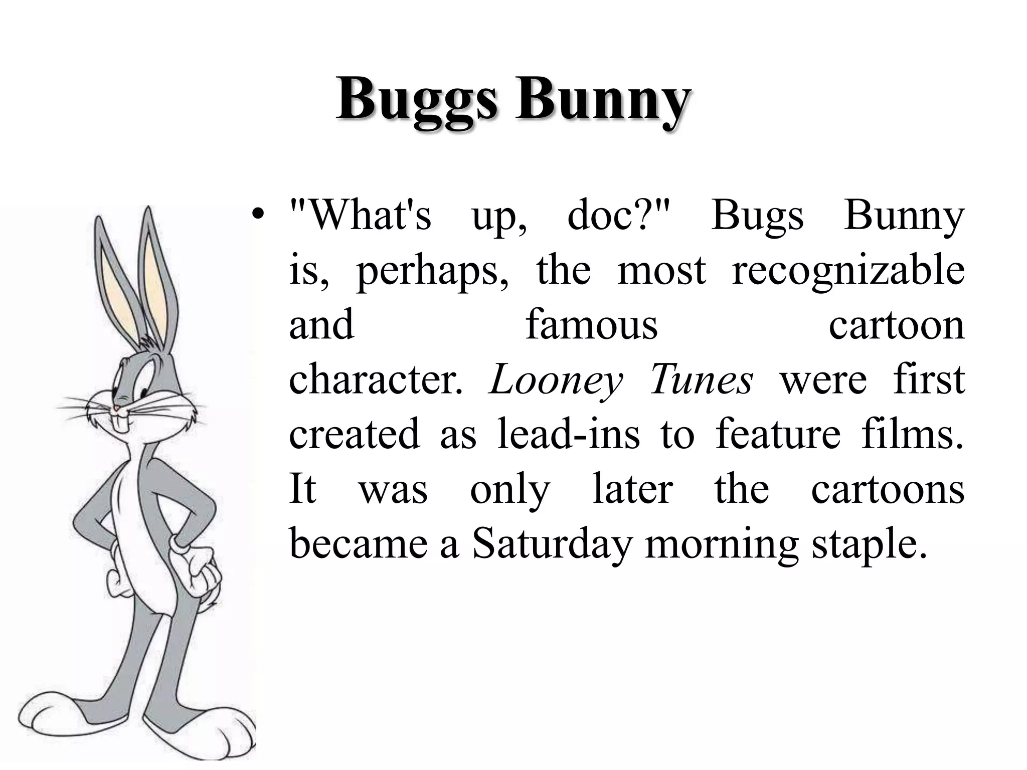 Topmost cartoon characters | PPTX