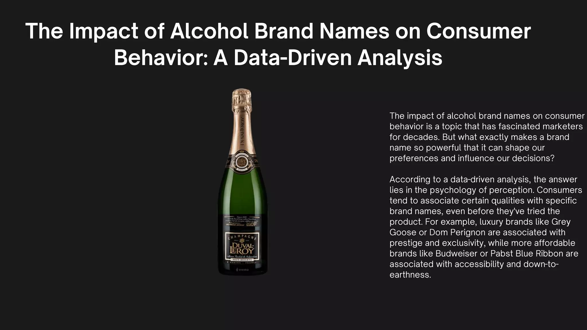 Top Most Iconic Alcohol Brand Names in History | PPTX