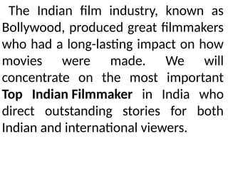 Top Movie Producers in India Revolutionizing Cinema by 2025 | PPT