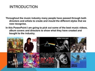 Top music videos and album covers | PPT