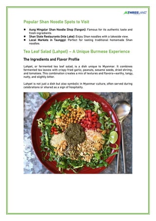 Top Must-Try Foods in Myanmar – A Culinary Journey Through the Golden ...