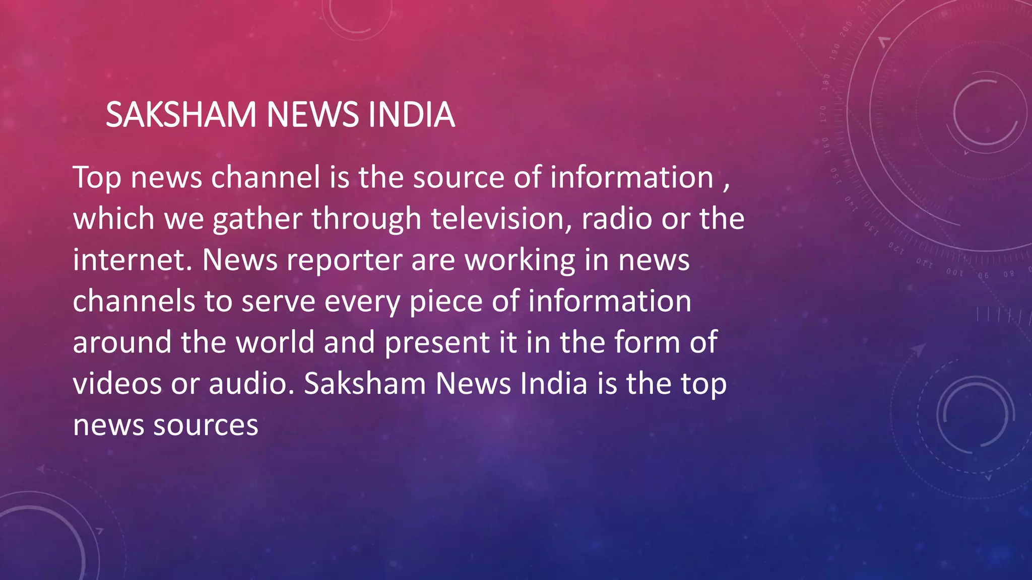 Top news channel | PPT