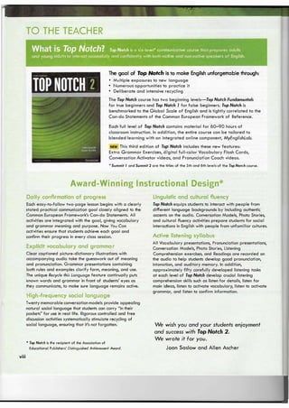 Top Notch 2 3/e Tg & Lesson Planner Download Cot Lesson Plan For Grade ...