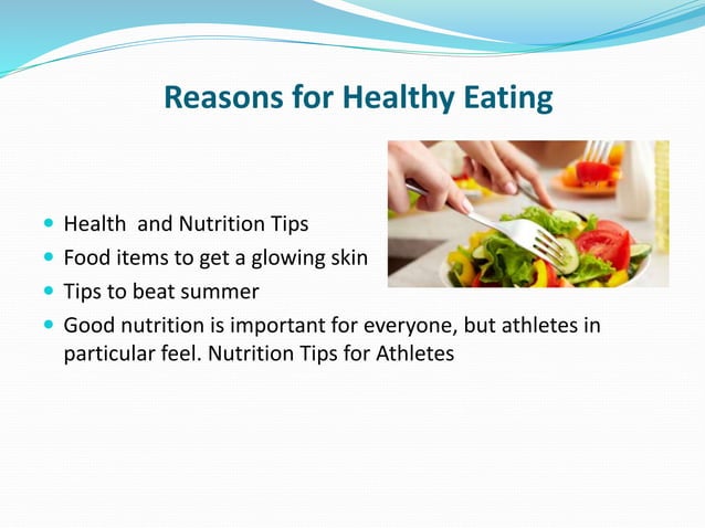 Top nutrition tips | PPT