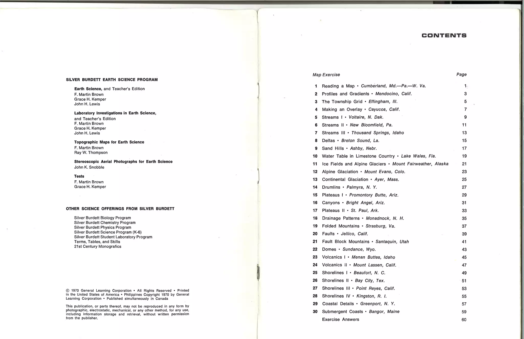 Topographic Maps for Earth Science | PDF