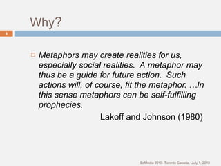 Educational Metaphors - The Hiking Metaphor | PPT