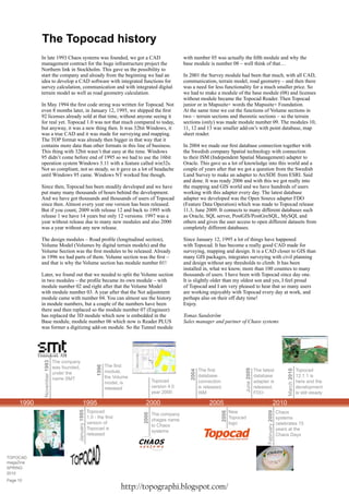 Topocad magazine april 2010 | PDF