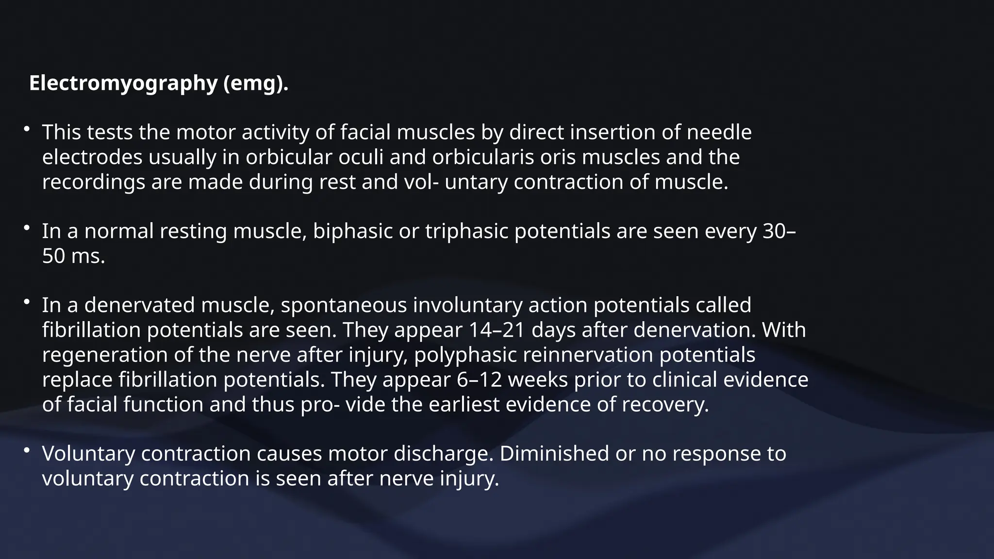 Topodiagnostic and electrophysiological tests of facial nerve .pptx