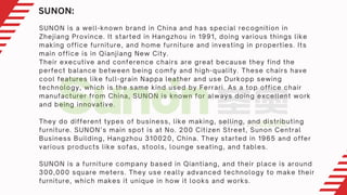 the list of the Top office chair manufacturers from China | PDF