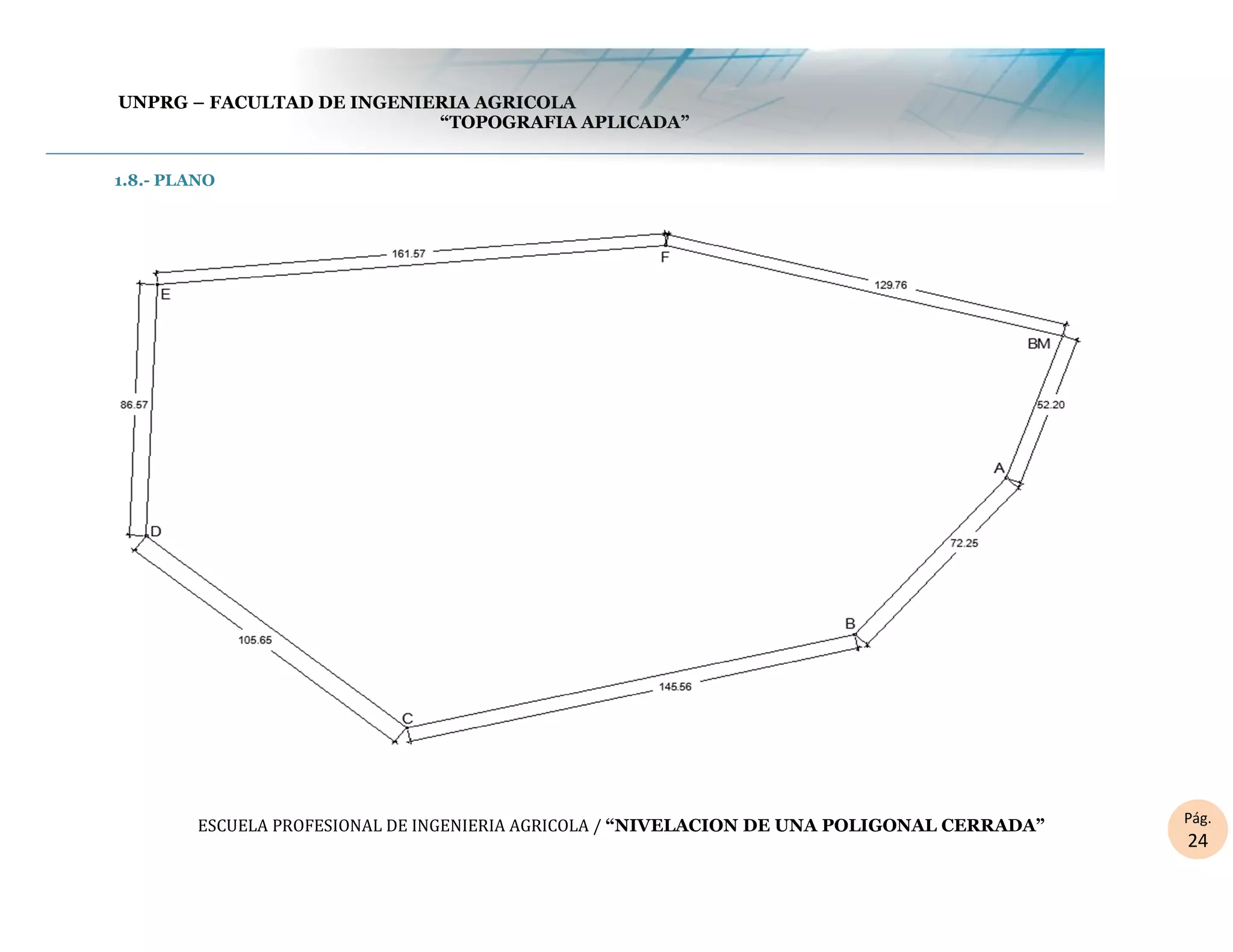 1. poligonal cerrada (topografía) | PDF