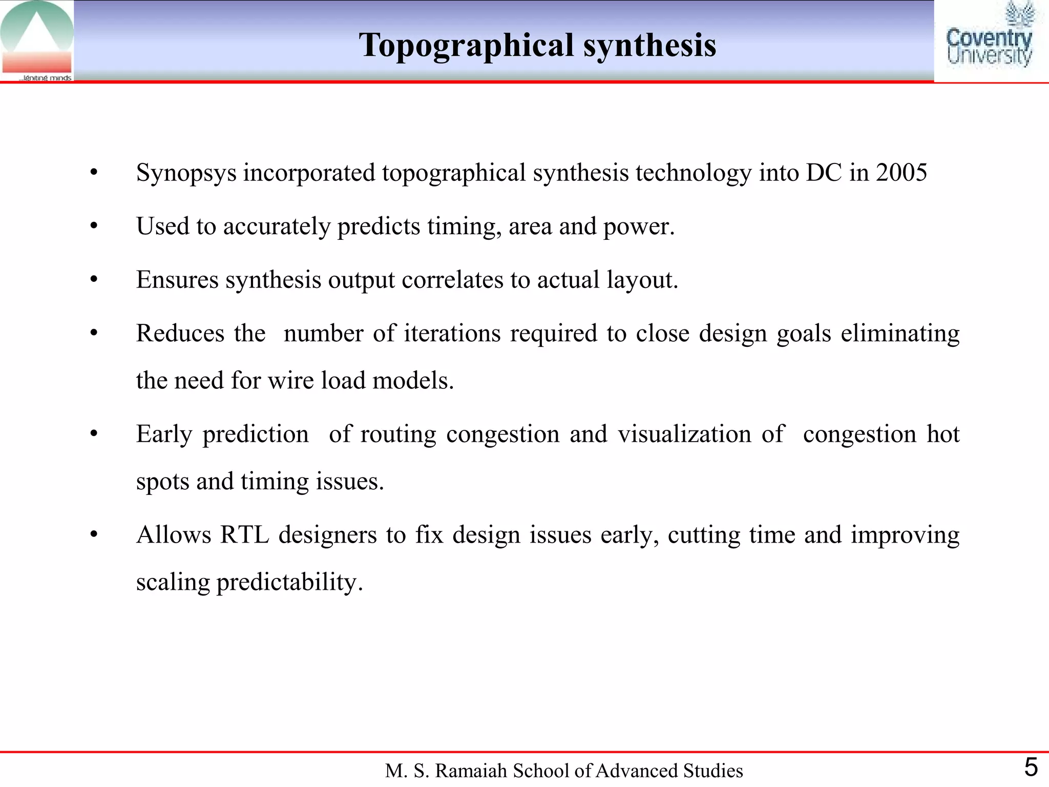 Topograhical synthesis | PDF