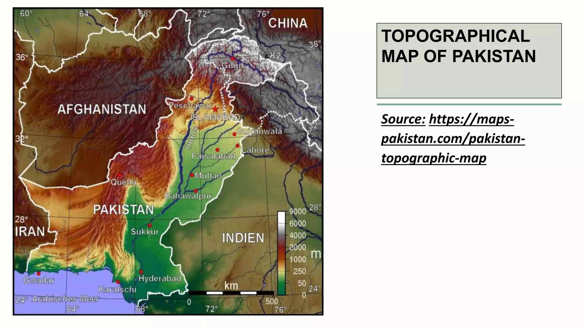 Topography and Topographical Maps | PPTX