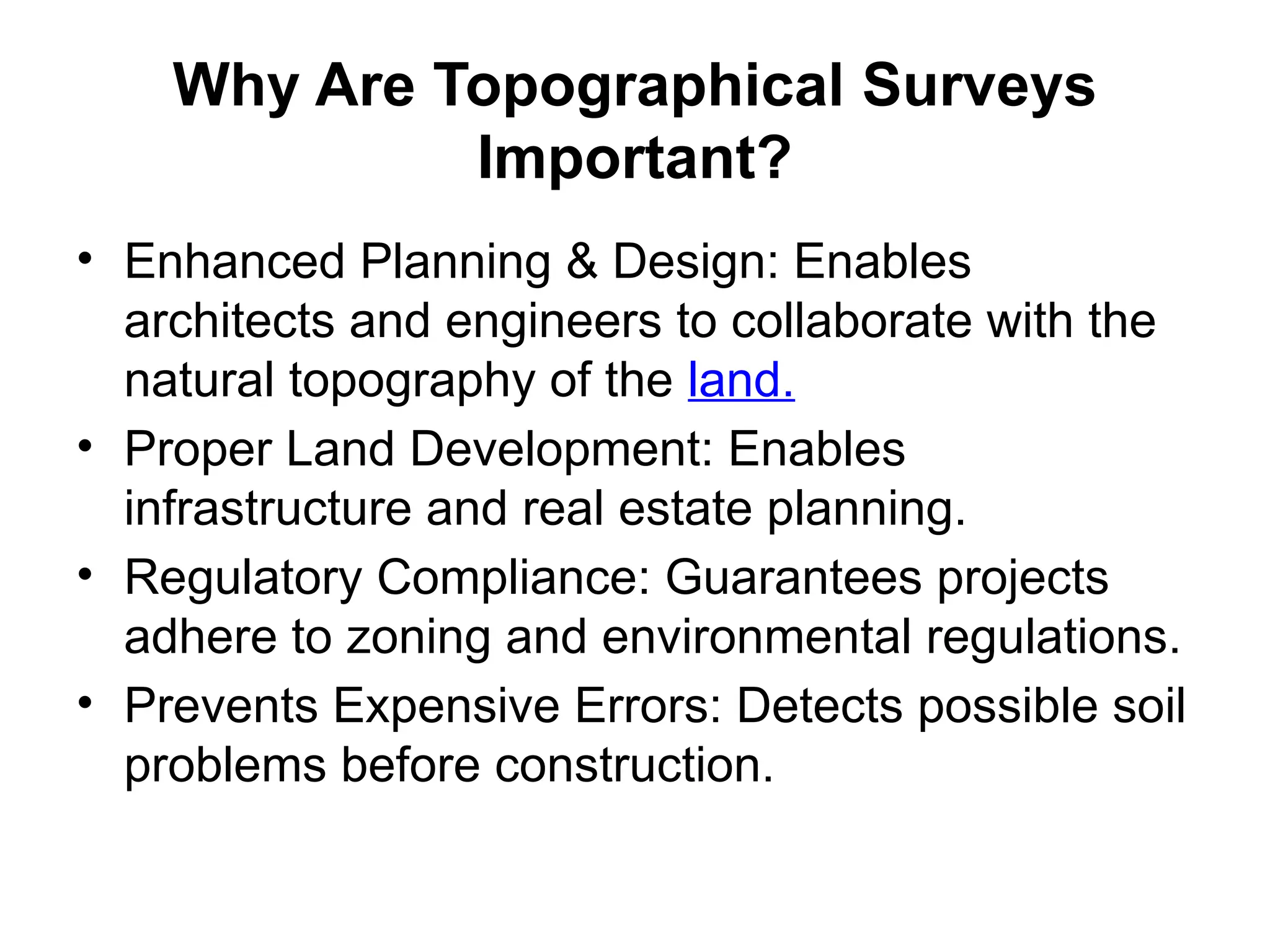 Topographical Survey: What It Is and Why It Matters | PPTX