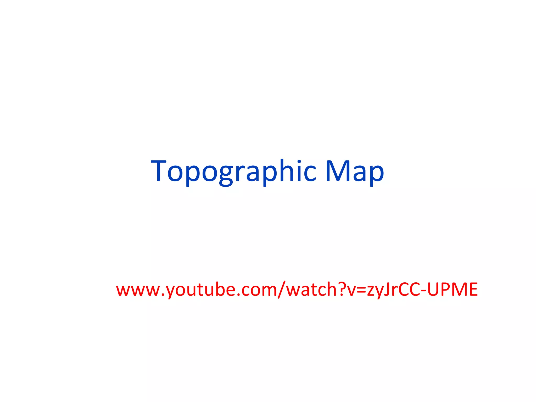 Arcgis Arcmap Topographic map | PPT