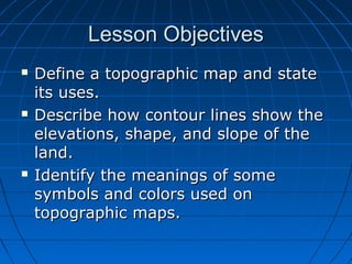 Topographic maps | PPT