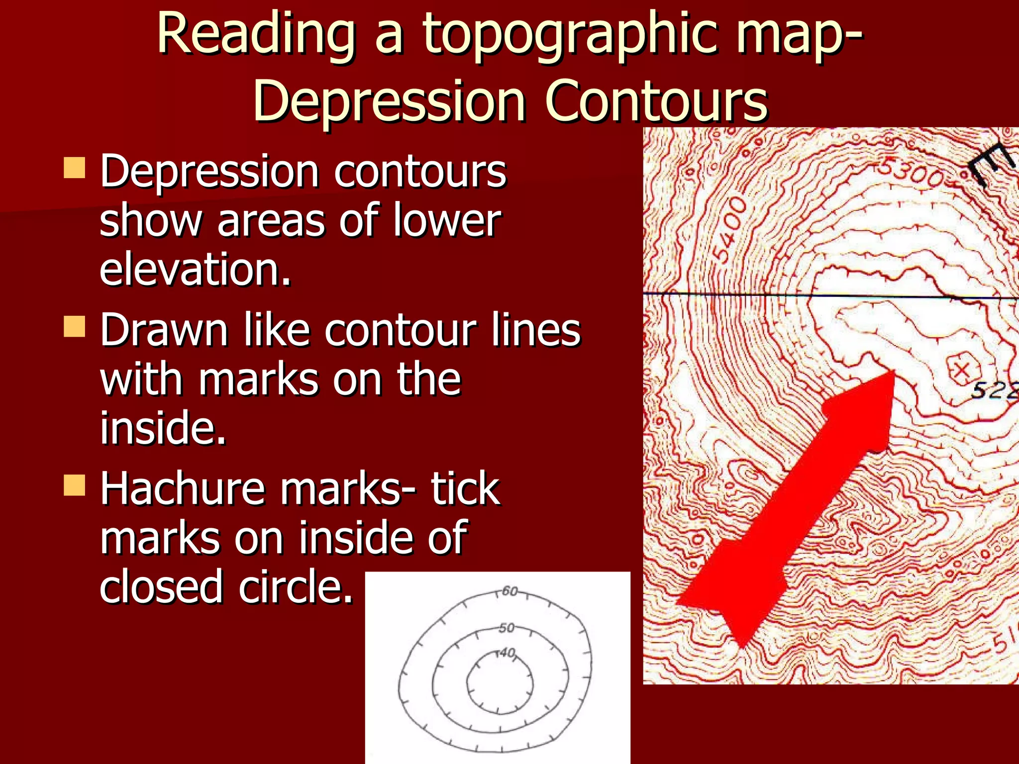 Topographic maps for UDL lesson | PPT