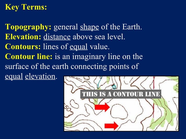 Topographic Maps Notes | PPT