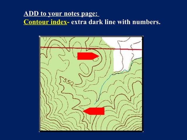 Topographic Maps Notes | PPT