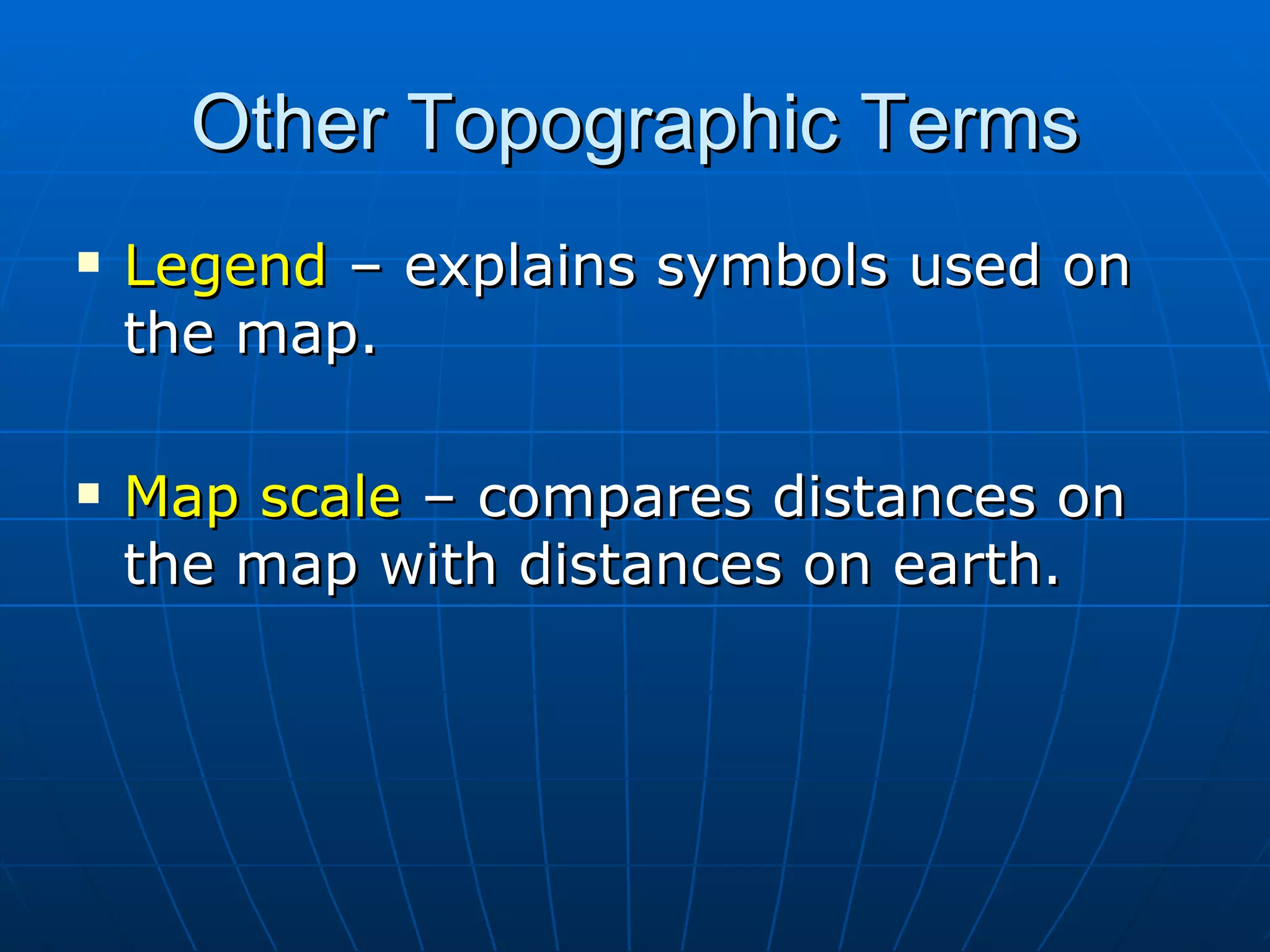 Topographic maps presentation_mine | PPT