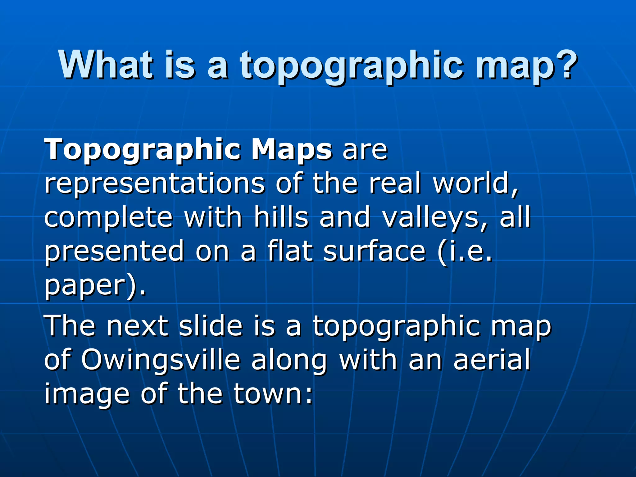 Topographic maps presentation_mine | PPT