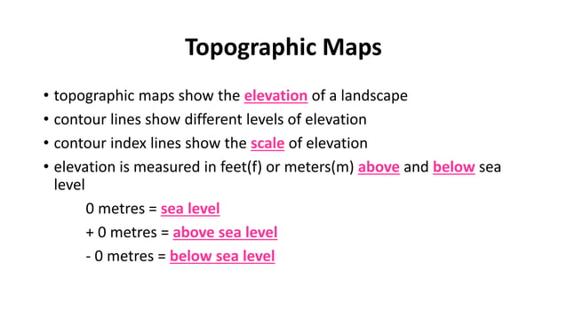 Topography | PPTX