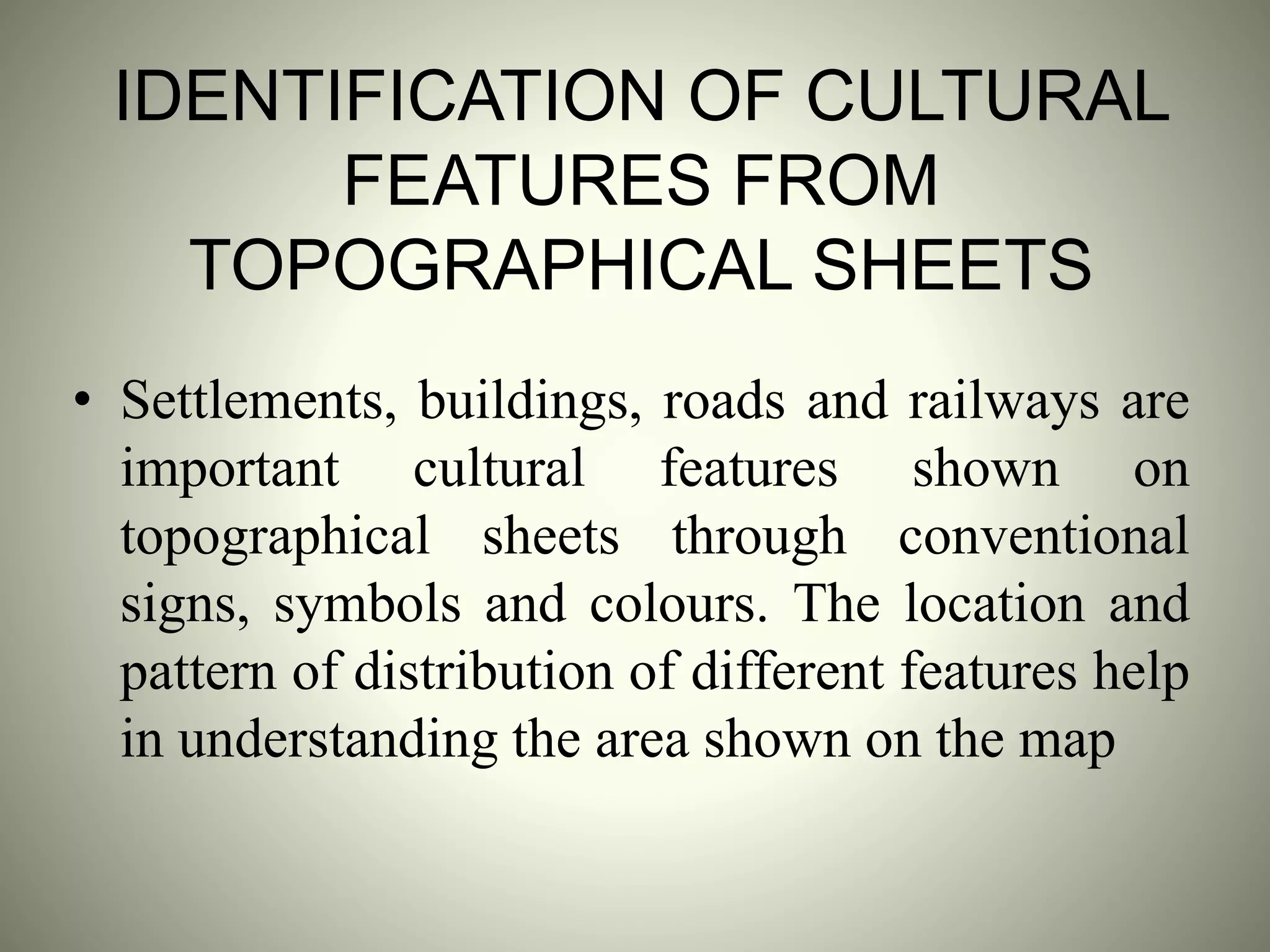 Topography and its representation | PPTX